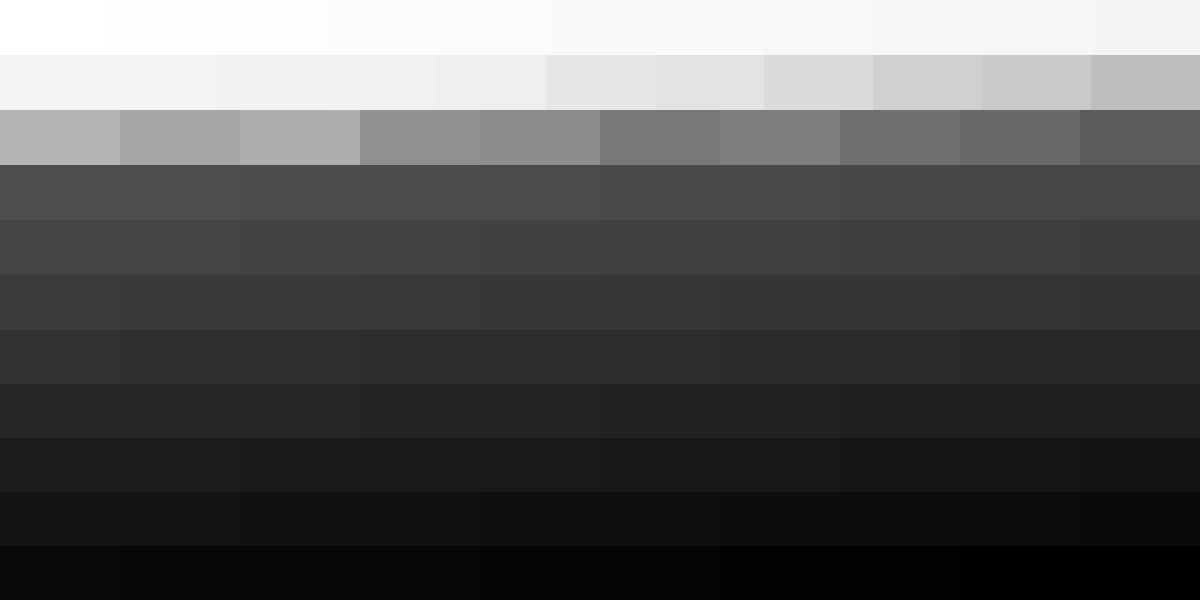 LIGHT TO DARK Palette