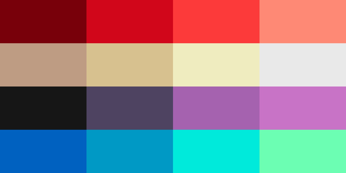 Lobotomy16 Palette