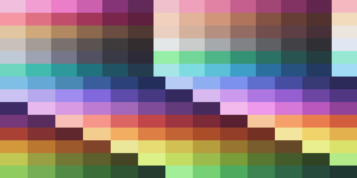 New Pony Town island colors palette Palette