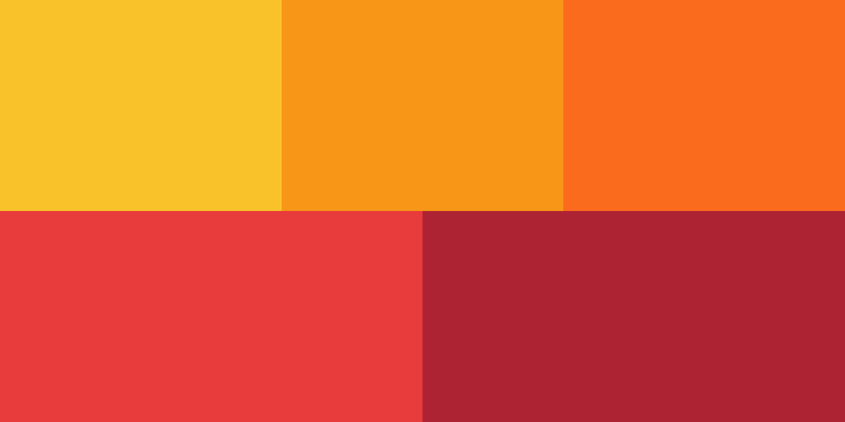 Orange Apple Pie Palette