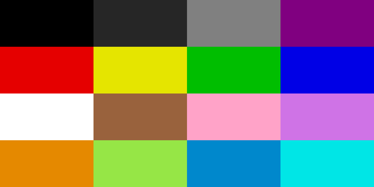 PixelZone C64 Palette