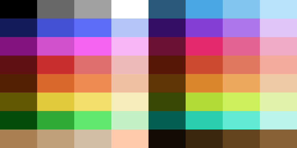 PlanetCraft Extended Palette