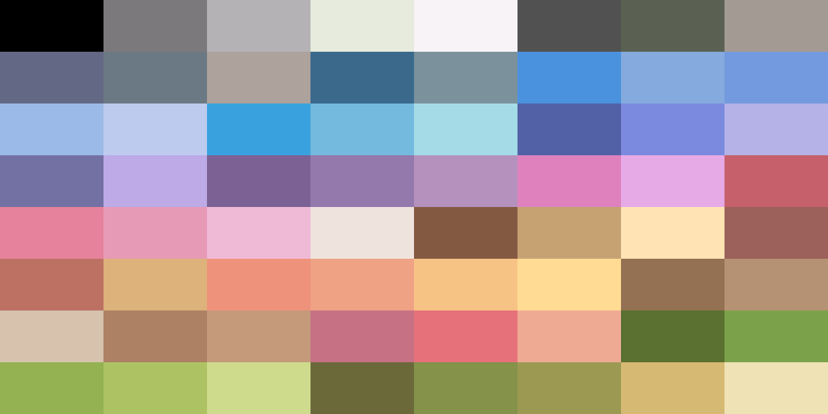 Pokemon Crystal Legacy Palette
