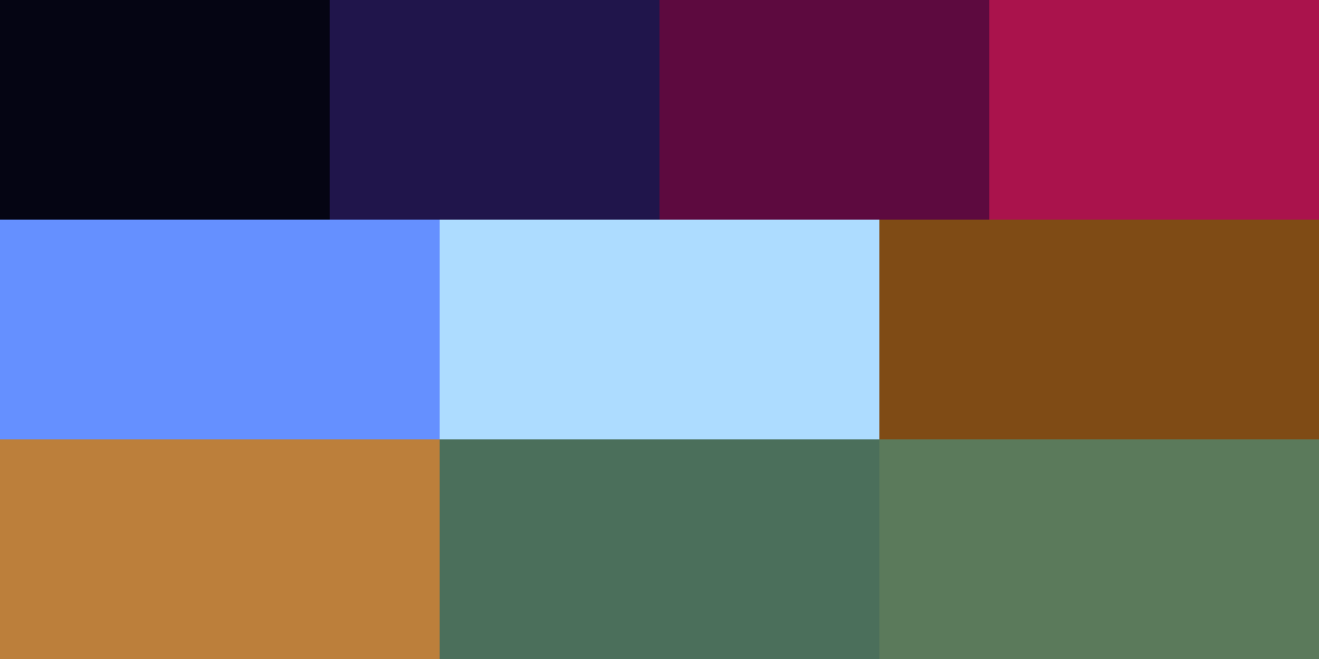 ROBOT DISTOPIA Palette