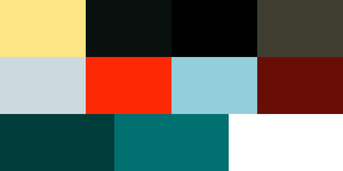 Ruby Corporation Palette