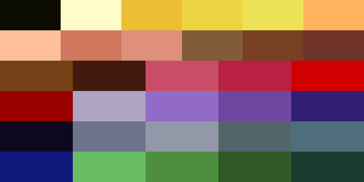 Saloon 32 Palette