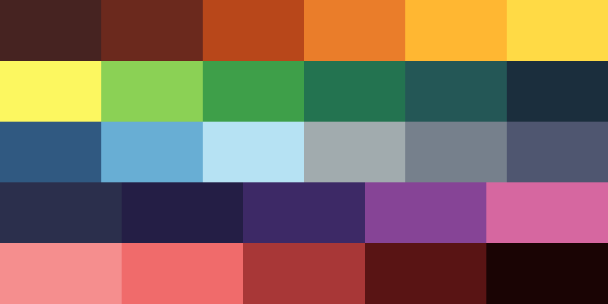 Scenery 28 Palette