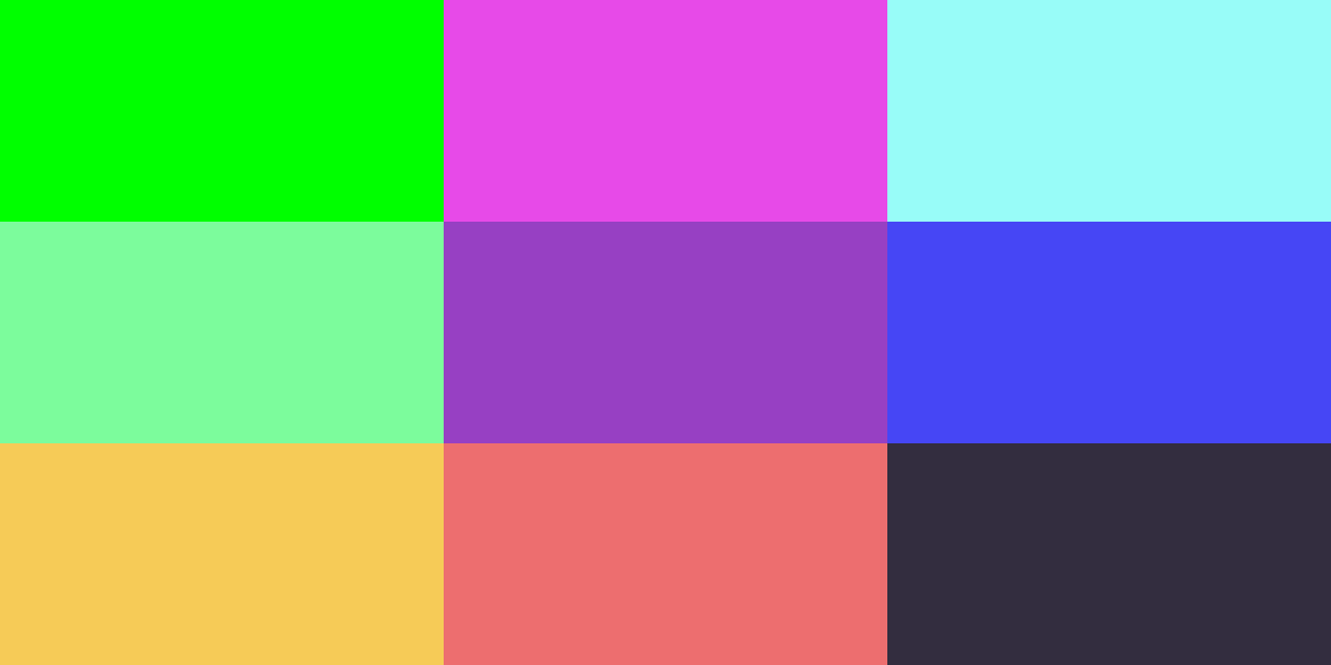 SECRETCOLORS-9 Palette