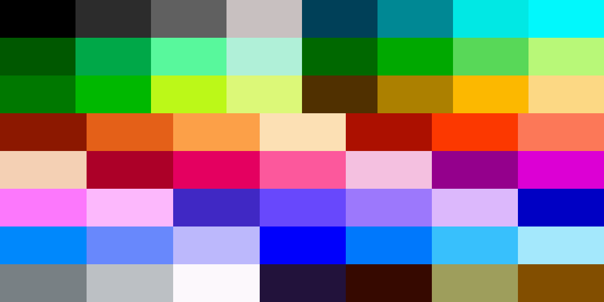 Shovel Knight NES Palette