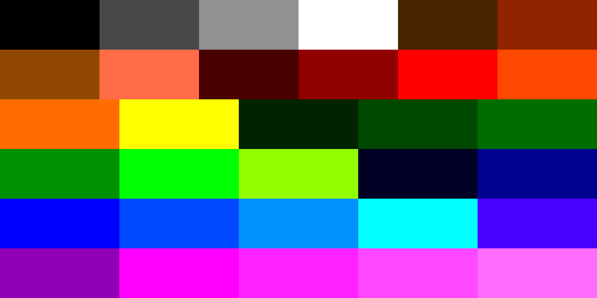 Simple RGB Palette