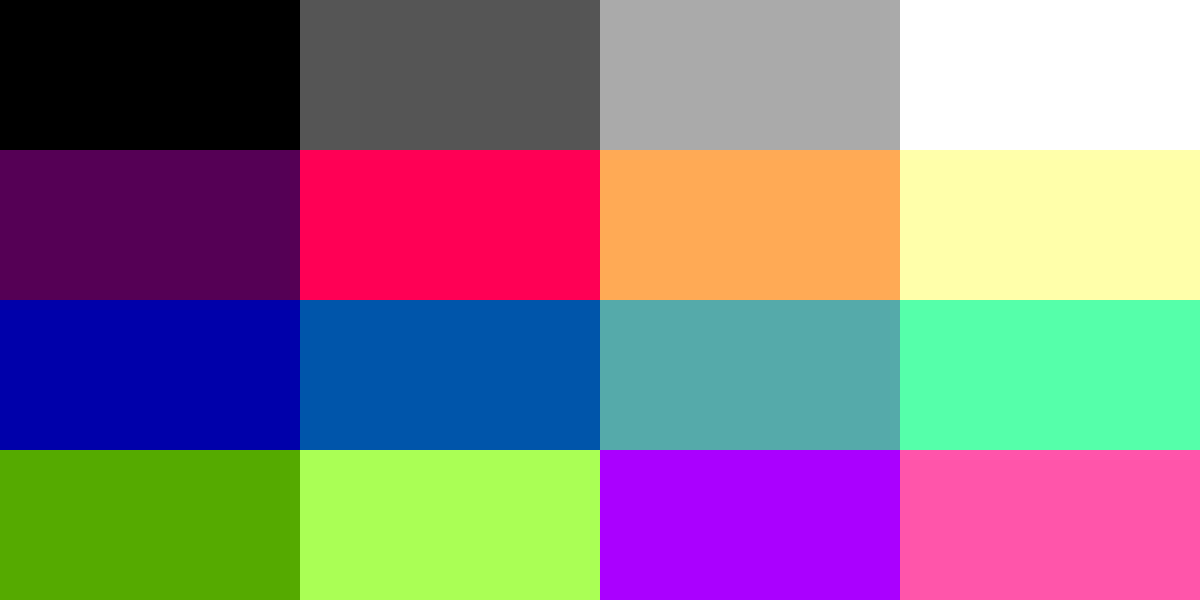 Soft EGA Palette