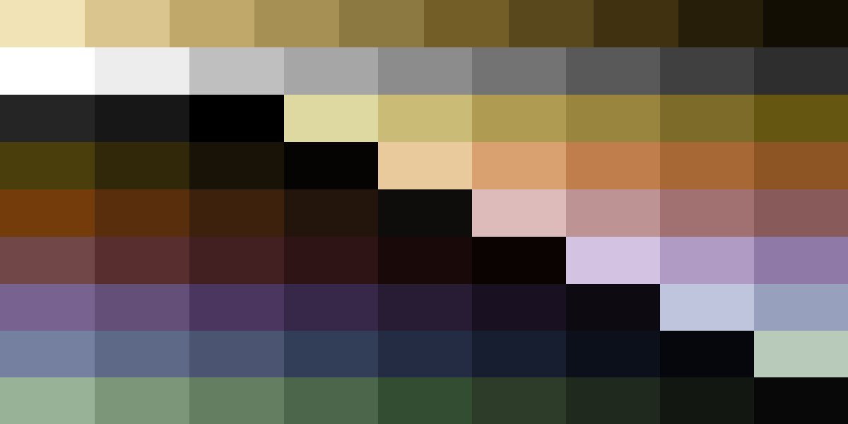 Soft Shades Collection Palette