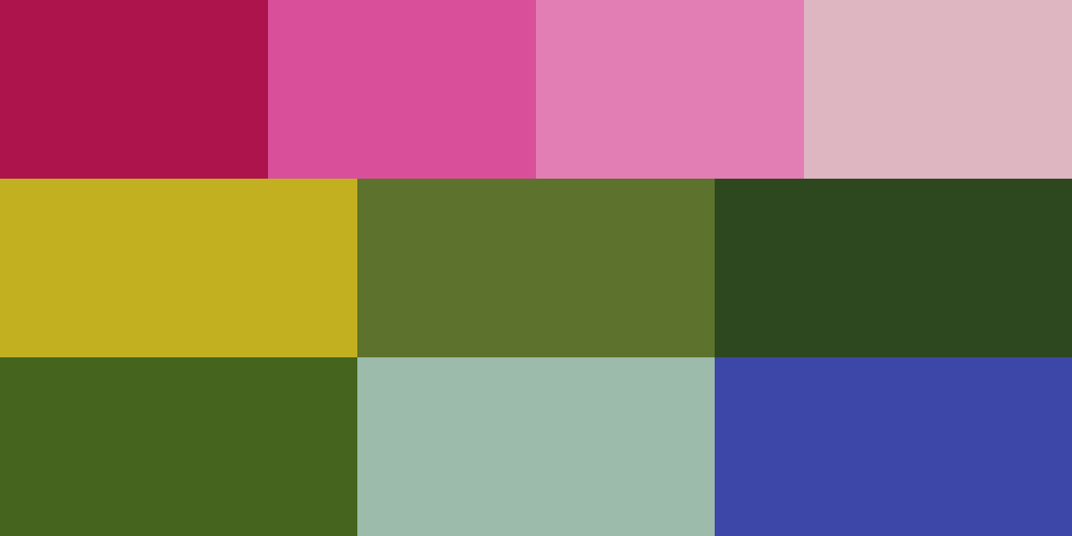 Spring Flowers Palette