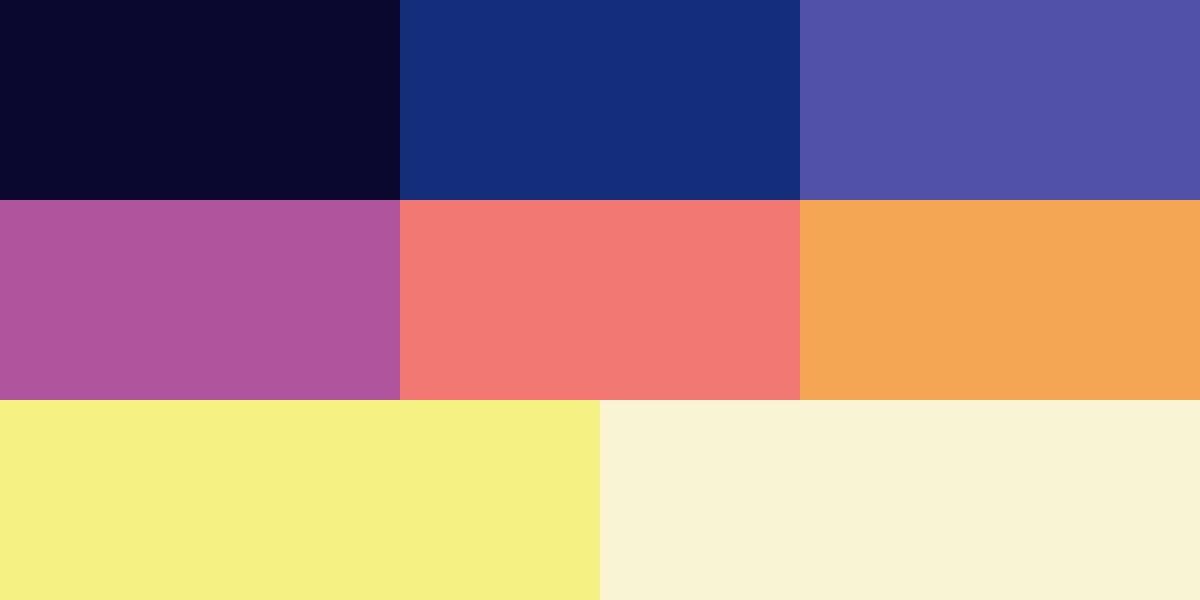 Sun-set Palette
