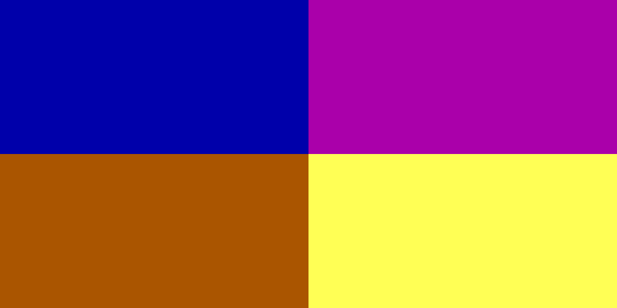 Sunset CGA Palette