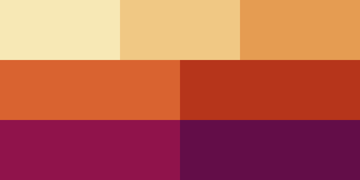 Sunset Drive Palette