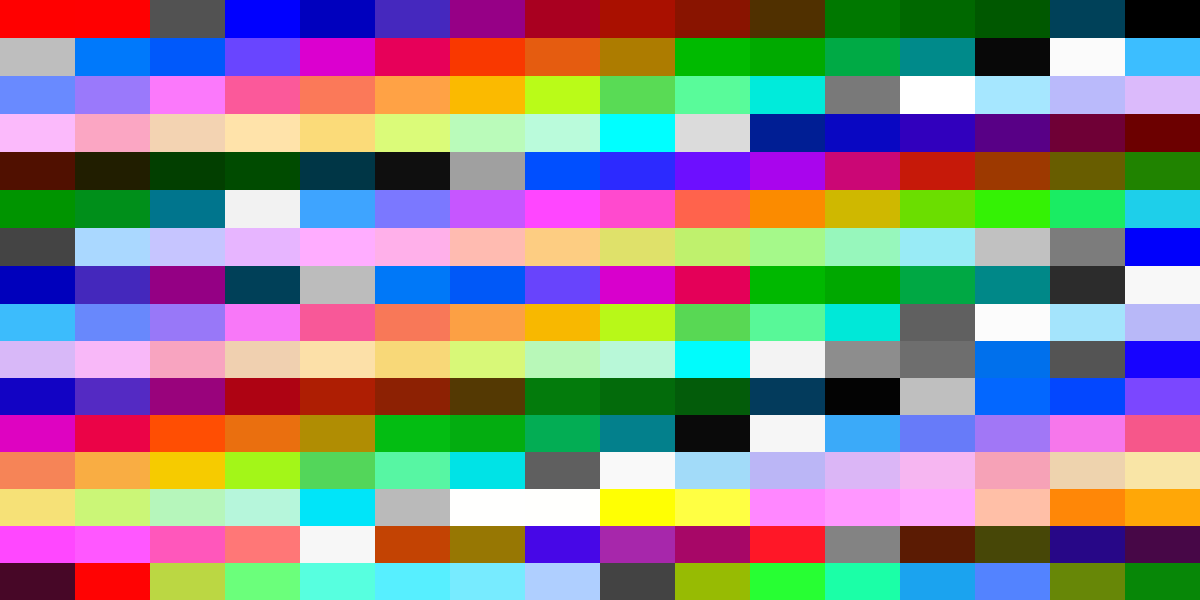 SUPER 256 PLUS Palette