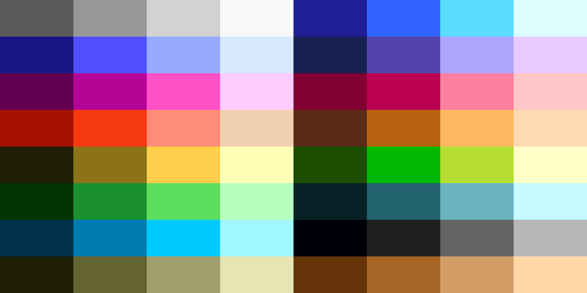 Super Mario Maker 2 NES Palette (for Emulator) Palette
