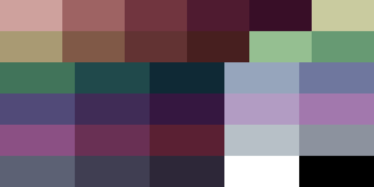 Survival Horror 32 Palette