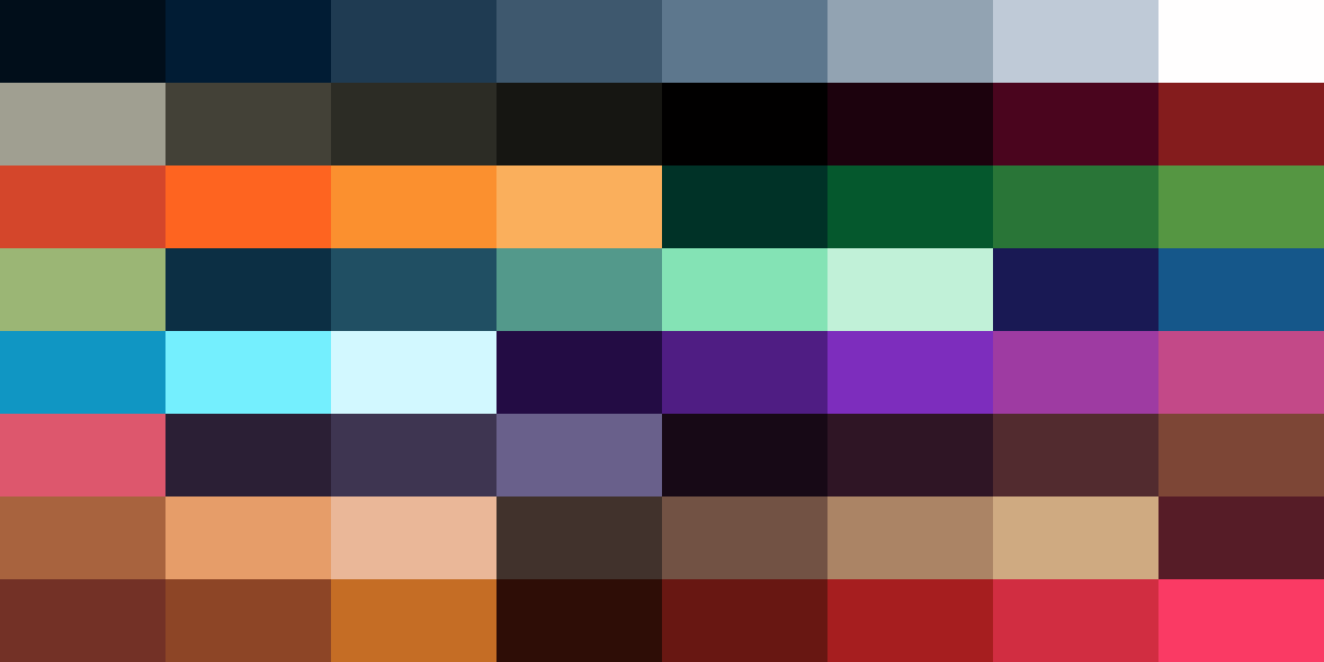 Sweaft-64 Palette