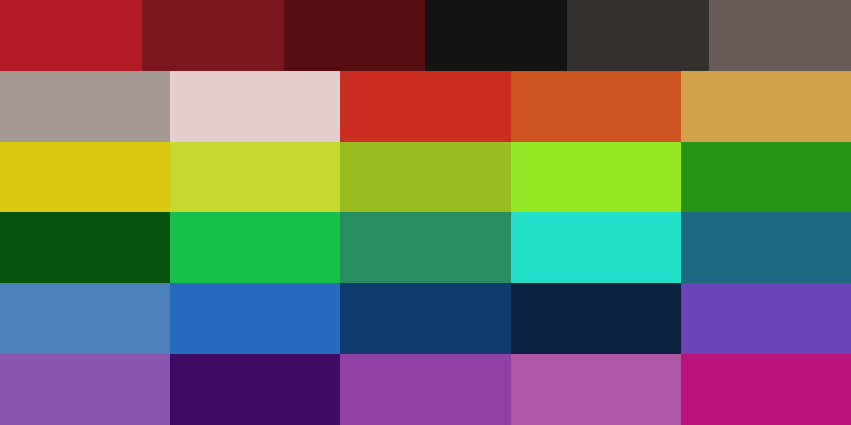 TASTY FACT 31 Palette