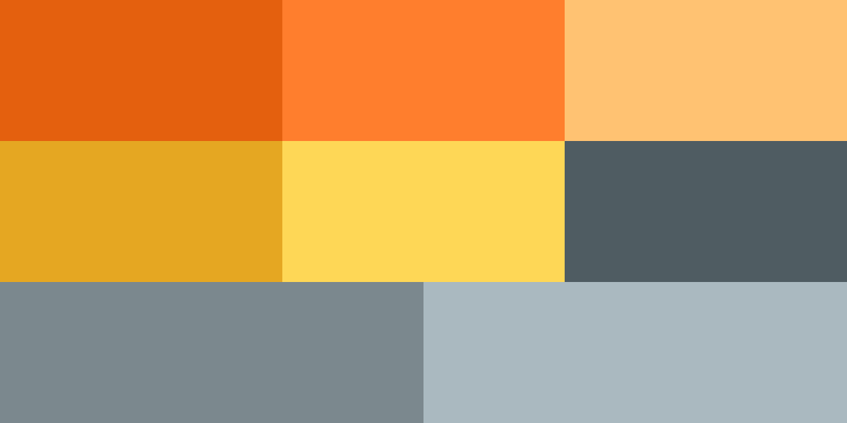 The Floor is Lava Palette