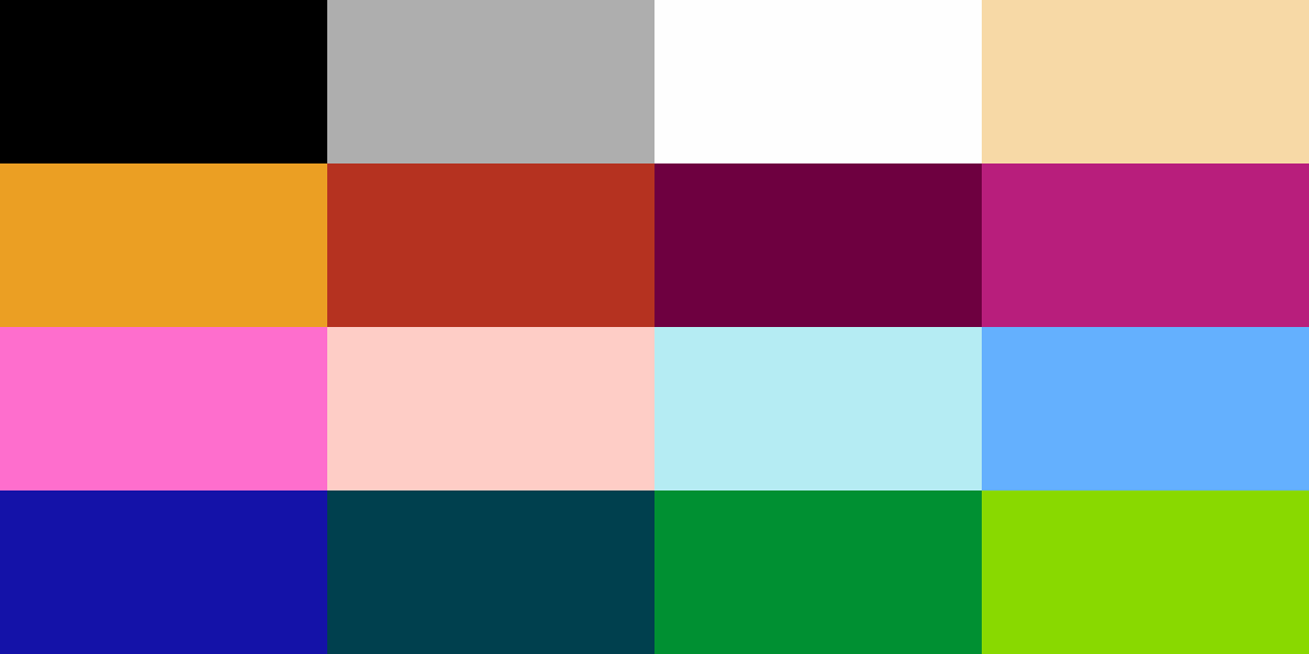 Tinies-16 Palette
