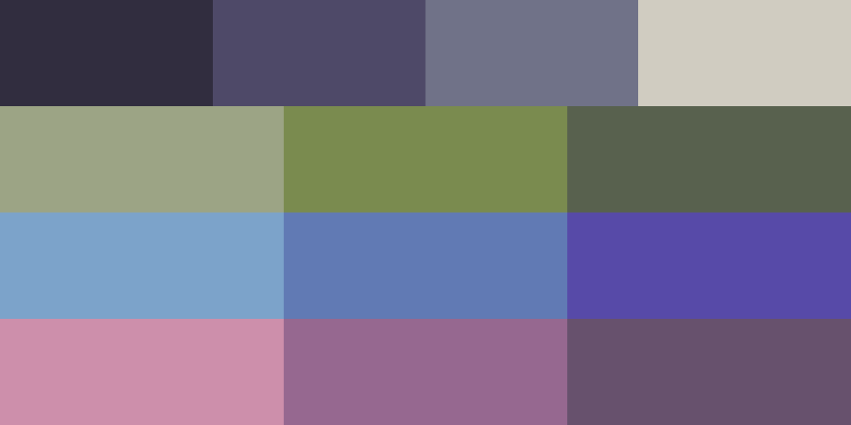 Twilight RGB Palette