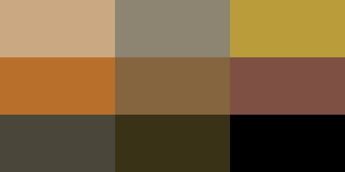 TY - Forgotten Times 9 Palette