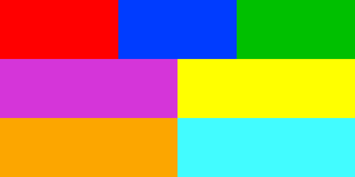 Undertale SOUL Colors Palette