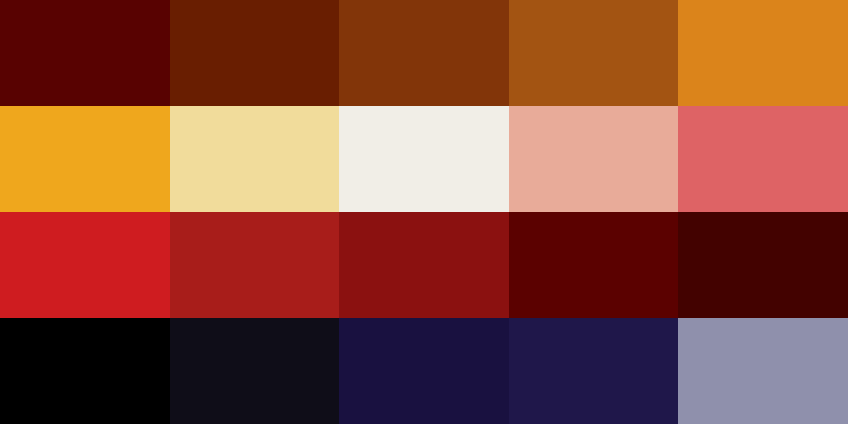 Venus and Mars Palette