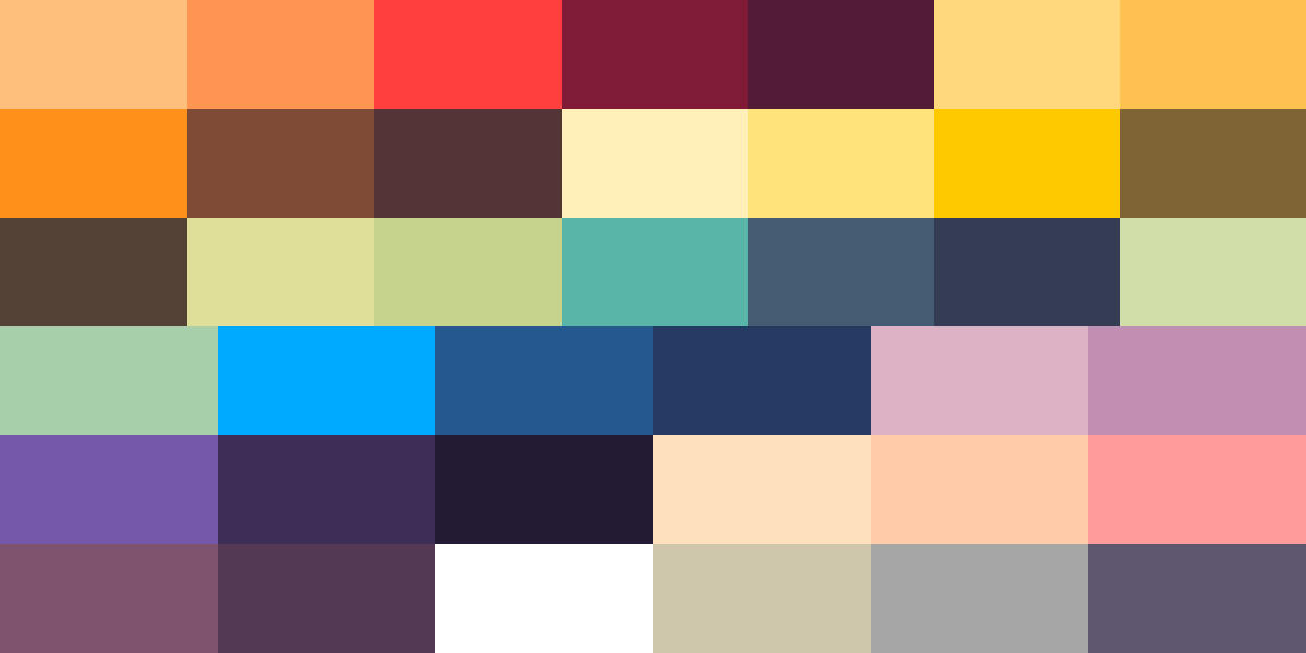 Vibrant World 40 Palette