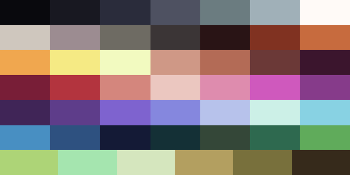 VibrantSkies-48 Palette