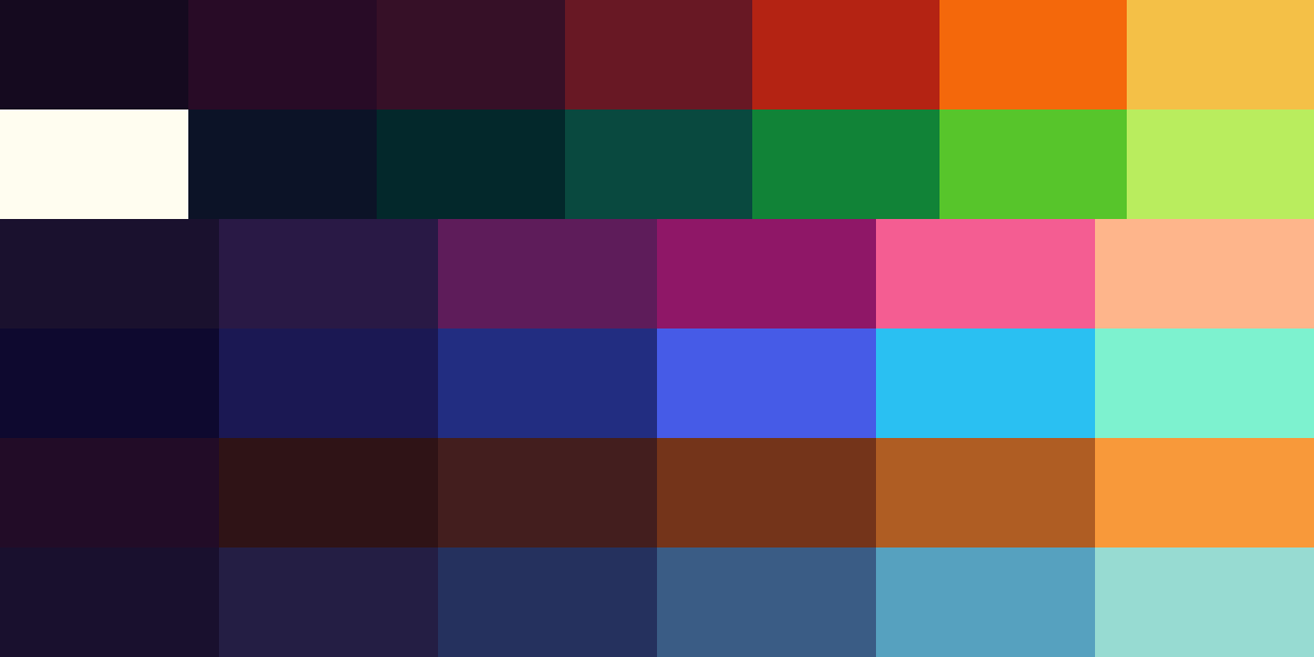 Vine's Flexible Linear Ramps Palette