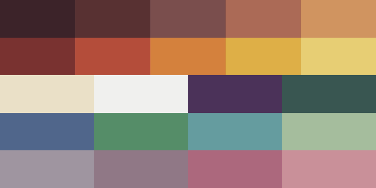 Vintage Recollections Palette