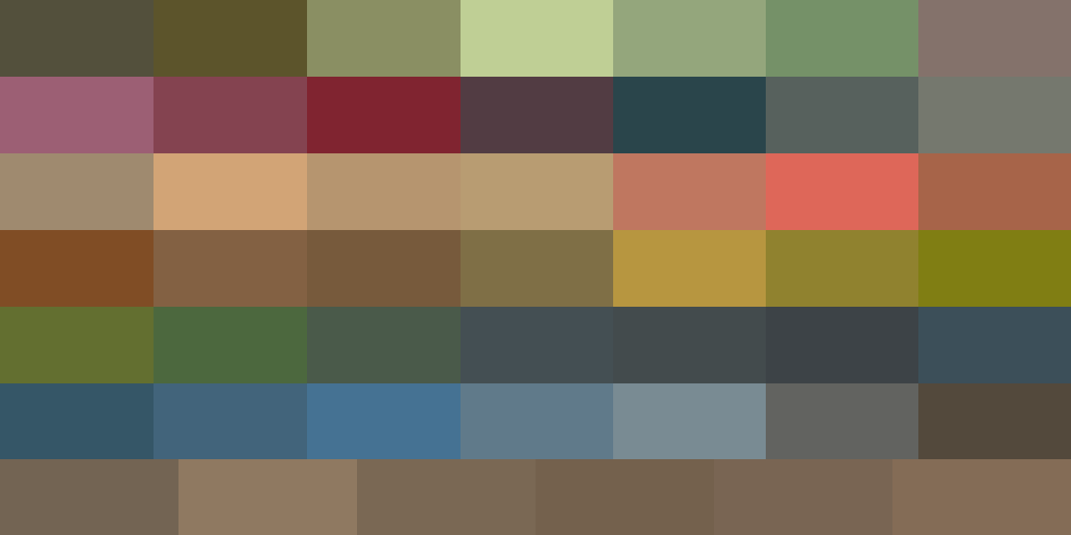 West Cowpoke Palette