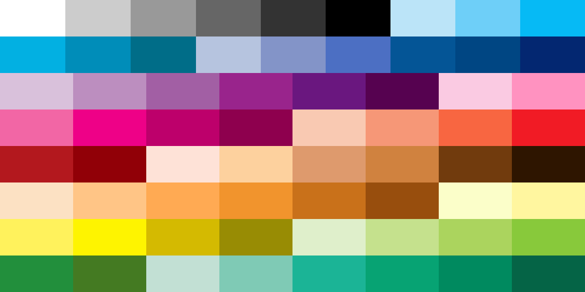 Whiteboard Fox Pallete (Extra) Palette