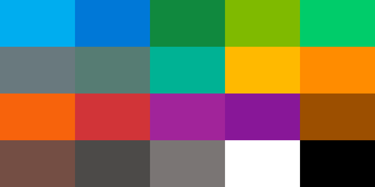 Windows 8(New) Palette