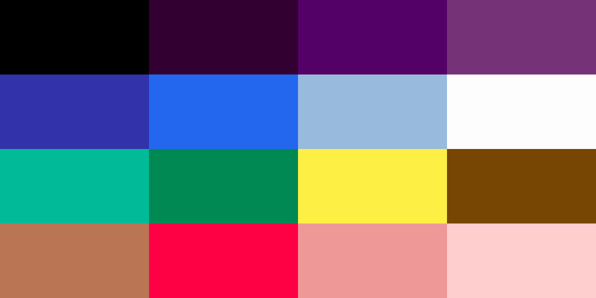 Wind's Seed (PC98) Palette