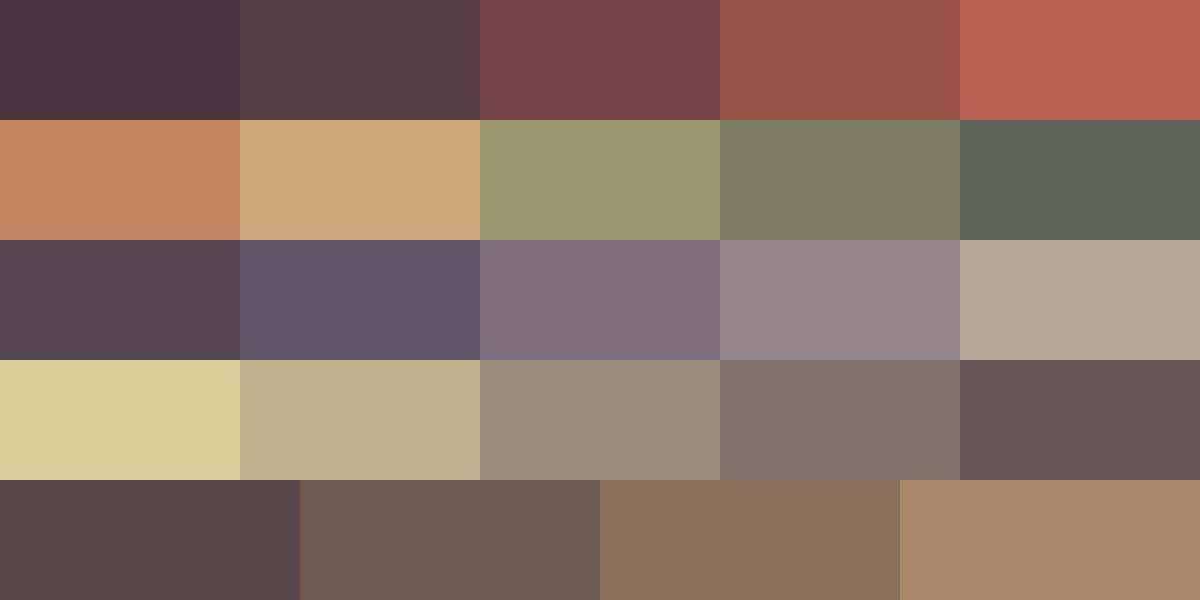 Withering 24 Palette