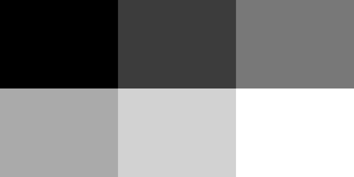 WPLACE blacks and greys and whites Palette