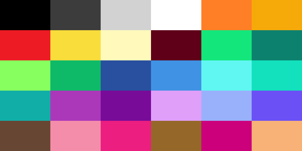 WPlace Colors Updated Palette