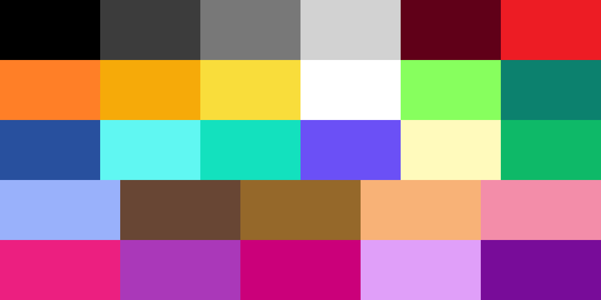 Wplace Free Only Palette