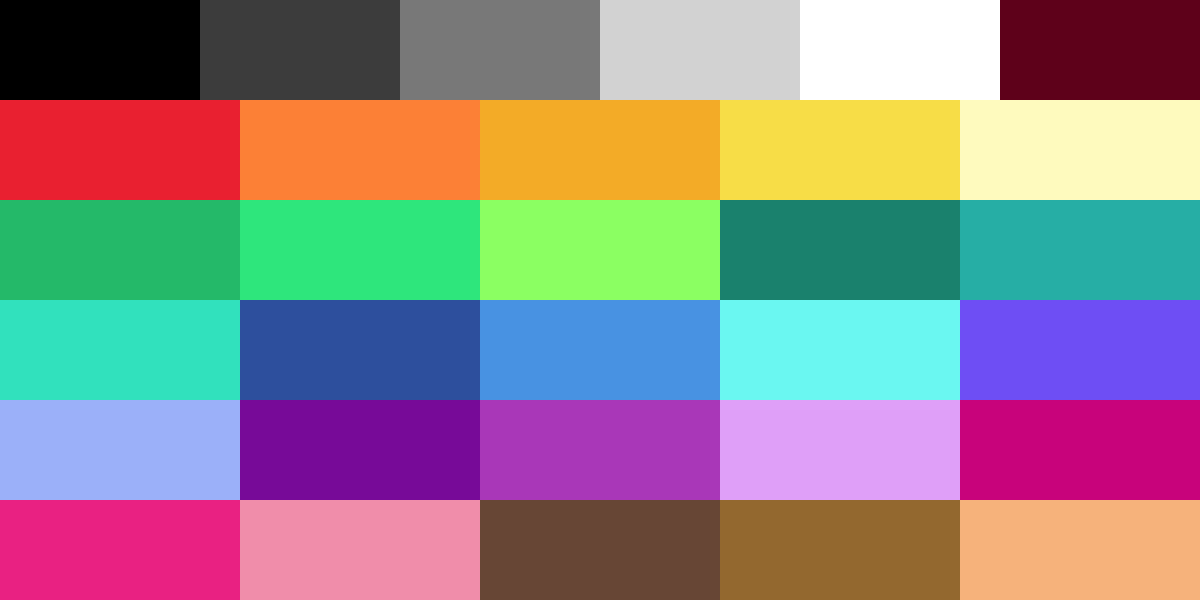 Wplace.Live Colors for Fresh Accounts Palette