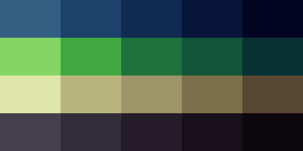 wyoming 20 Palette