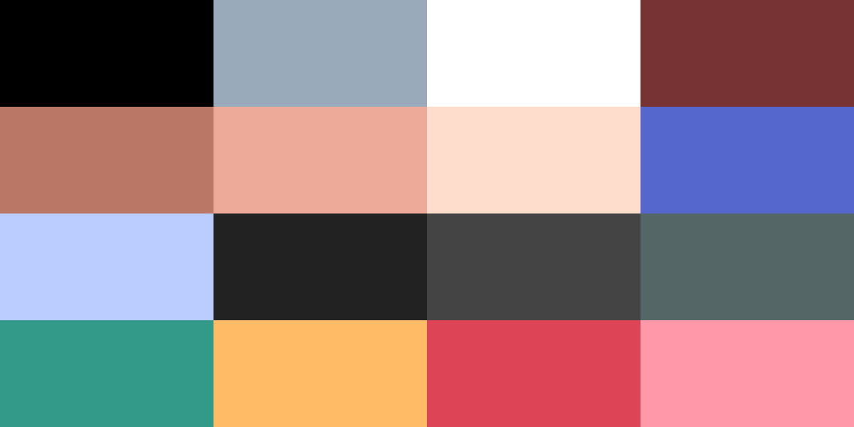YU-NO (PC-98) Palette